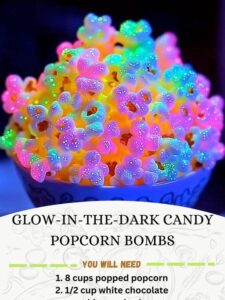 Glow-in-the-Dark Candy Popcorn Bombs – Best Recipes
